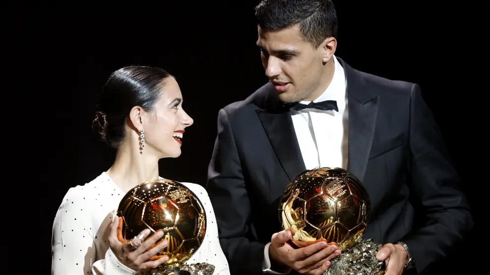 Rodri Hernández Y Aitana Bonmatí Conquistan El Balón De Oro 2024 En Una