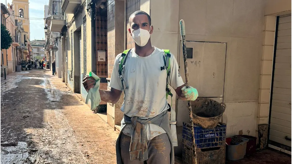 Un aragonés en Sedaví y Catarroja: "Nunca había vivido algo así. Mi ...