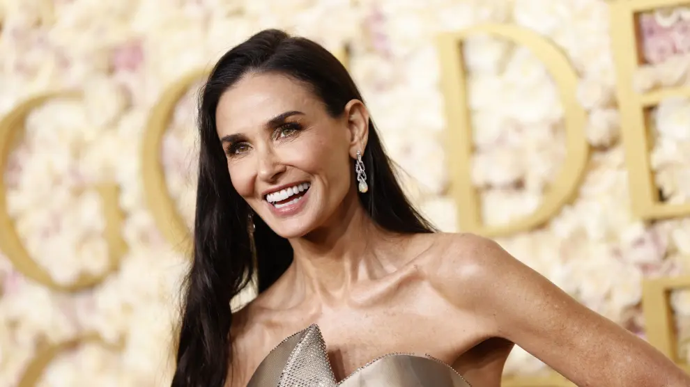 El Emotivo Discurso De Demi Moore Al Ganar Su Primer Globo De Oro