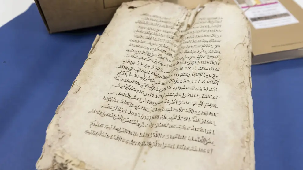 Urrea de Jalón recupera un importante manuscrito aljamiado