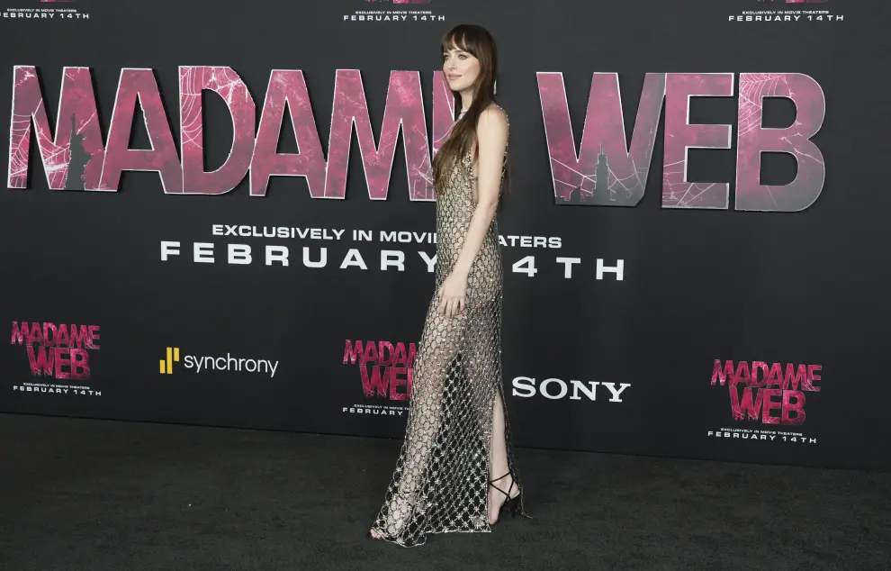 Fotos | Dakota Johnson en la presentación de la nueva película 'Madame Web' | Imágenes