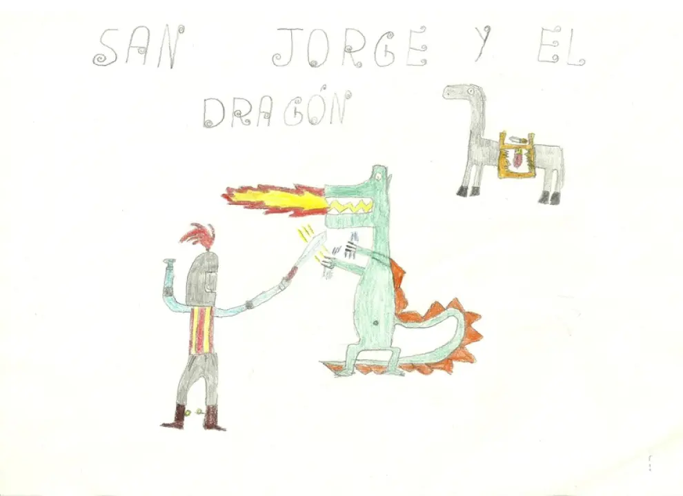 Dibujos de San Jorge | Imágenes