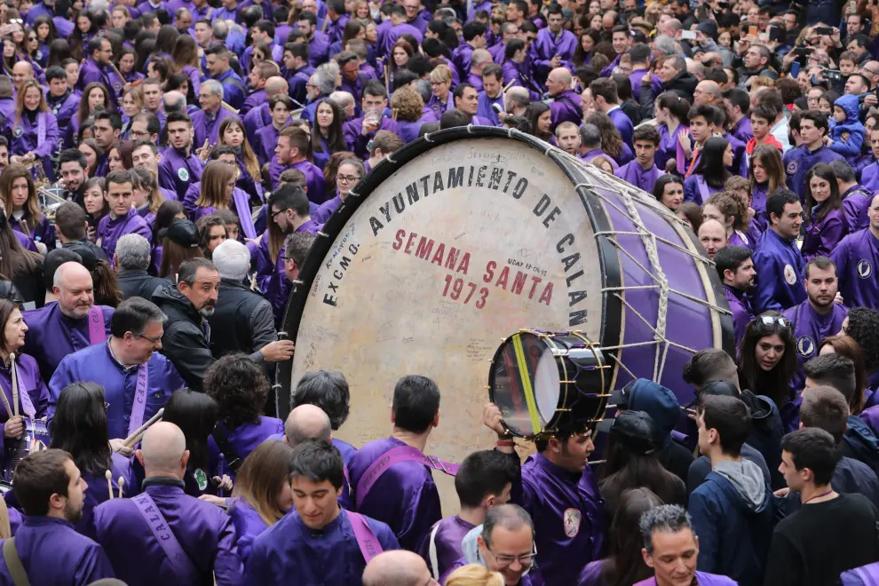 Rompida de la hora 2018 en Calanda