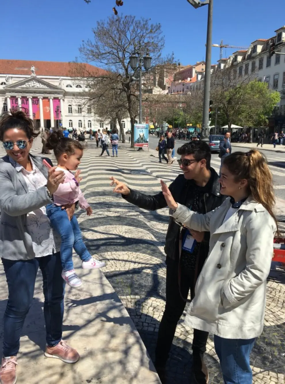 Primer ensayo de Amaia y Alfred