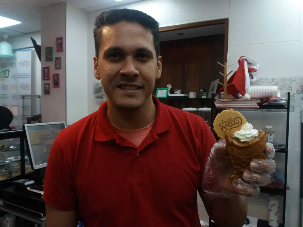 El helado 'enrollado' llega a Zaragoza