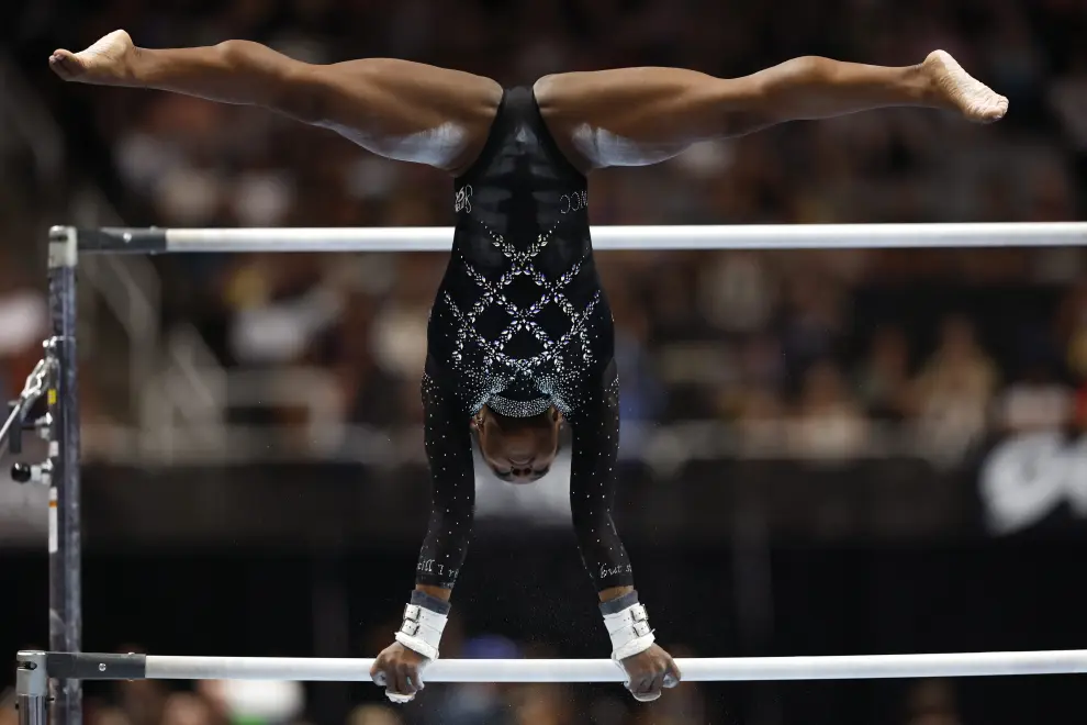 Fotos | Simone Biles gana por octava vez el campeonato de gimnasia de ...
