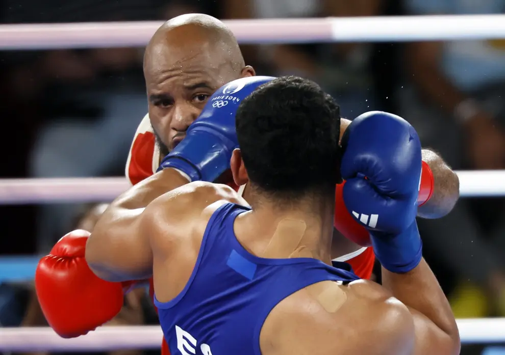 Fotos | Combate de boxeo semifinal +92 kilos de los Juegos Olímpicos de ...