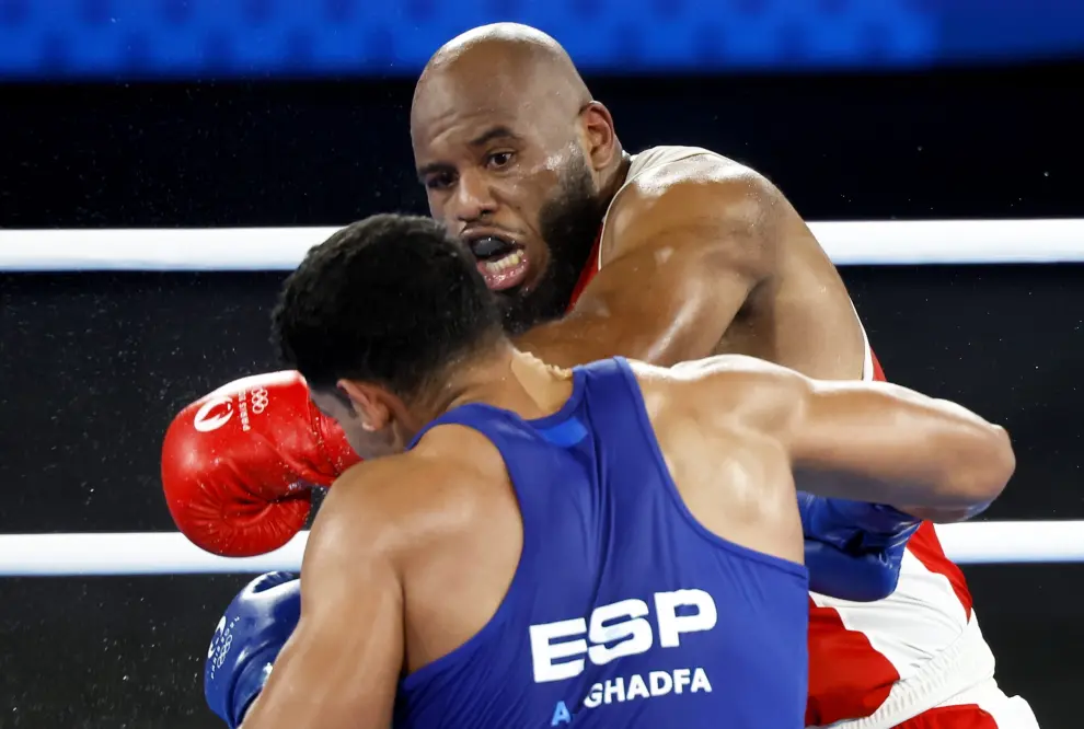 Fotos | Combate de boxeo semifinal +92 kilos de los Juegos Olímpicos de ...