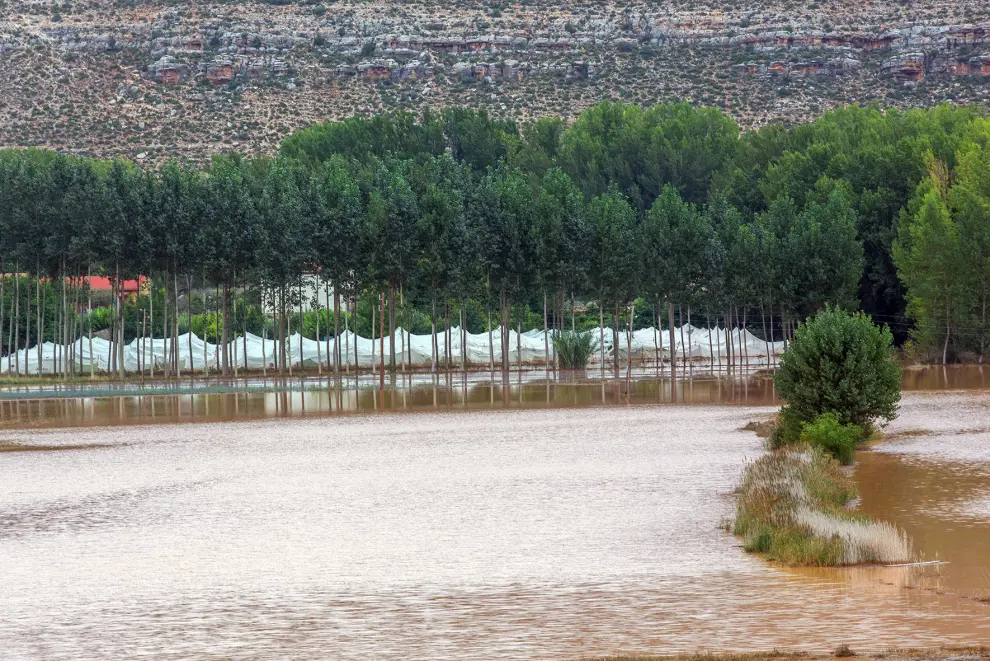 Fotos | La segunda crecida del río Piedra vuelve a anegar fincas en ...