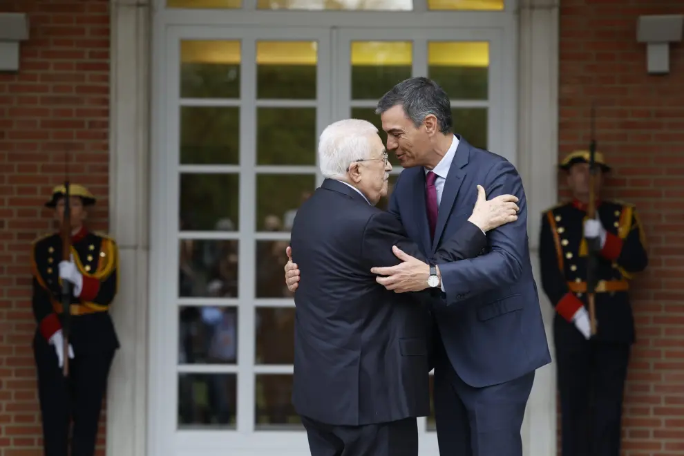 Fotos | Primera visita a España del presidente palestino, Mahmud Abás ...