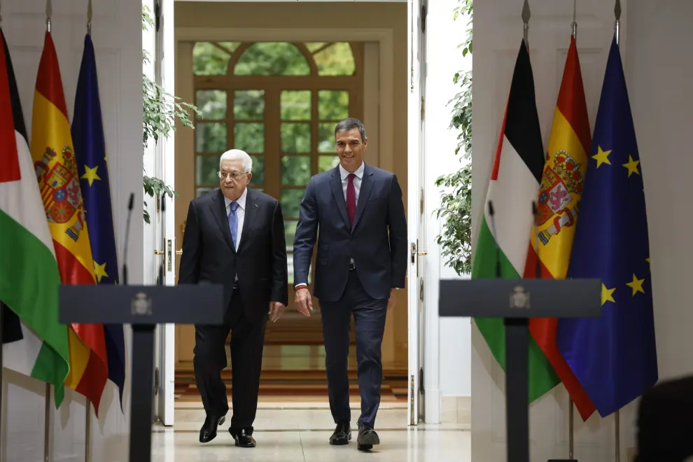 Fotos | Primera visita a España del presidente palestino, Mahmud Abás ...