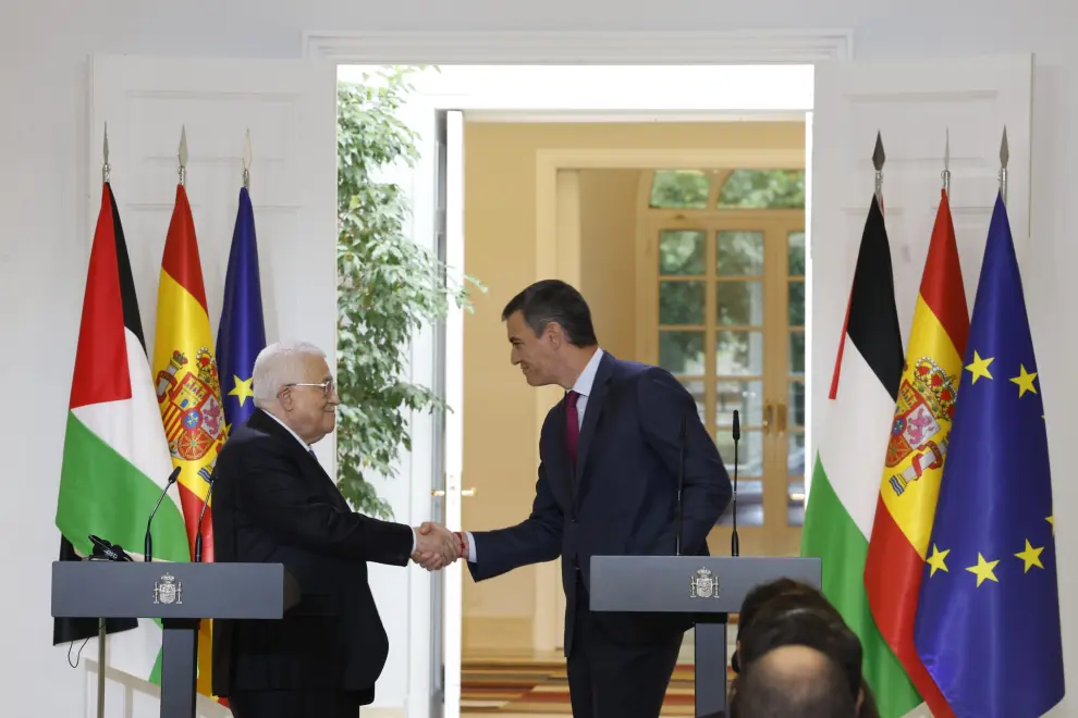 Fotos | Primera visita a España del presidente palestino, Mahmud Abás ...