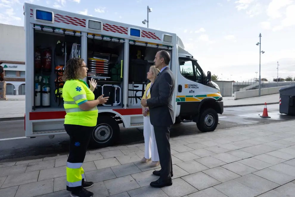 Fotos | Así se refuerza el 061 Aragón durante las fiestas del Pilar ...