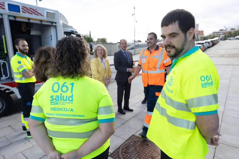 Fotos | Así se refuerza el 061 Aragón durante las fiestas del Pilar ...