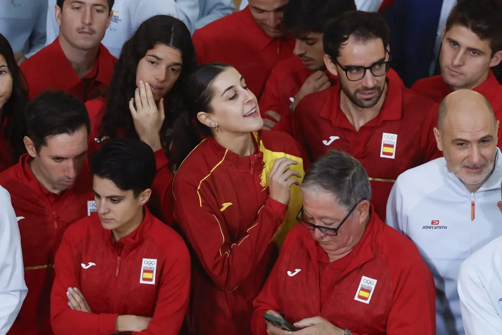 Fotos | Los Reyes reciben a los deportistas olímpicos y paralímpicos de ...