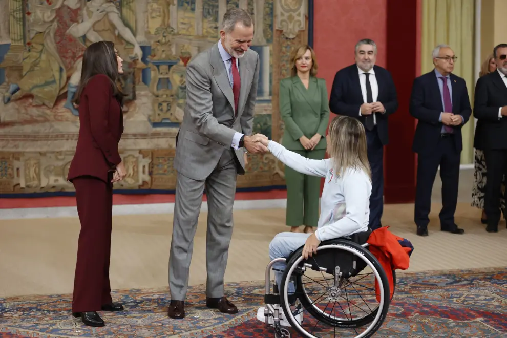 Fotos | Los Reyes reciben a los deportistas olímpicos y paralímpicos de ...