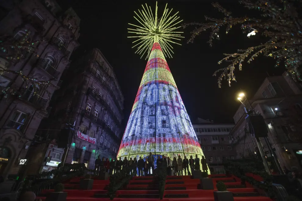 Fotos de la Navidad que ya luce en Vigo | Imágenes