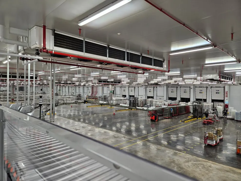 El complejo agroalimentario de Bon Àrea en Épila, en imágenes