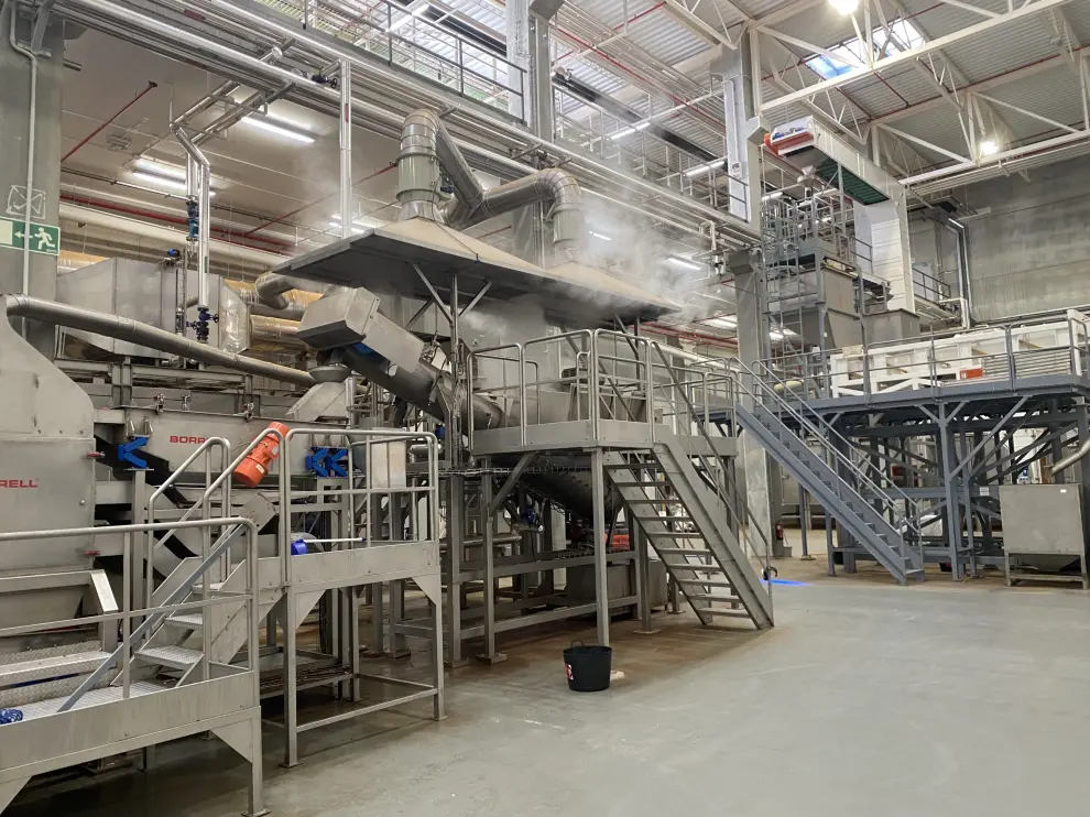 El complejo agroalimentario de Bon Àrea en Épila, en imágenes