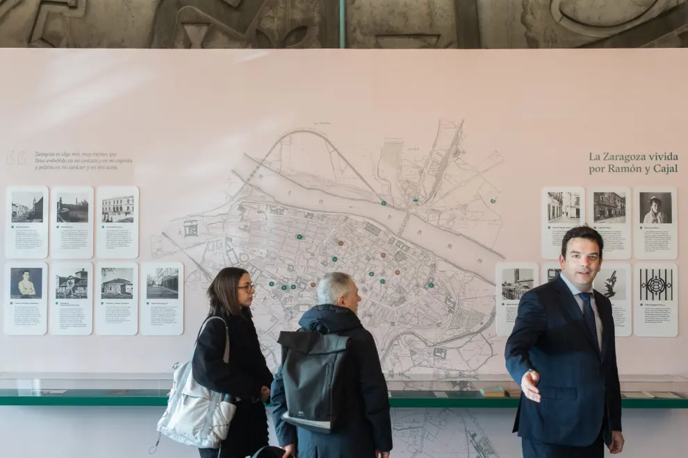 Fotos de la exposición 'Zaragoza, la ciudad de Ramón y Cajal', en el Centro de Historias | Imágenes