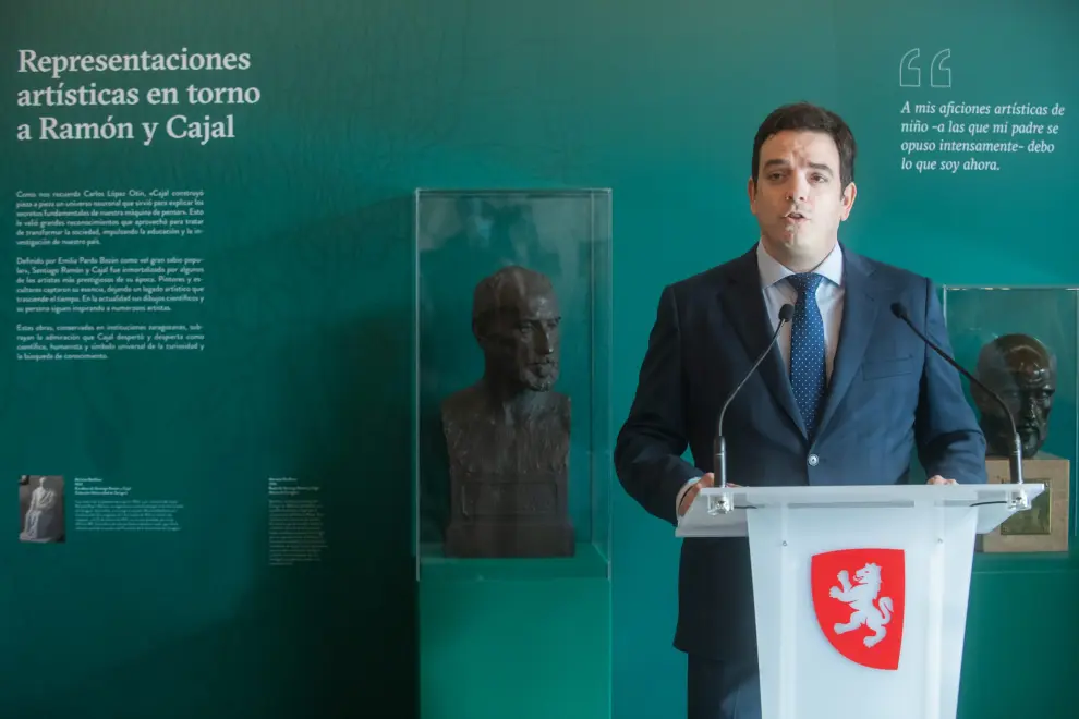 Fotos de la exposición 'Zaragoza, la ciudad de Ramón y Cajal', en el Centro de Historias | Imágenes