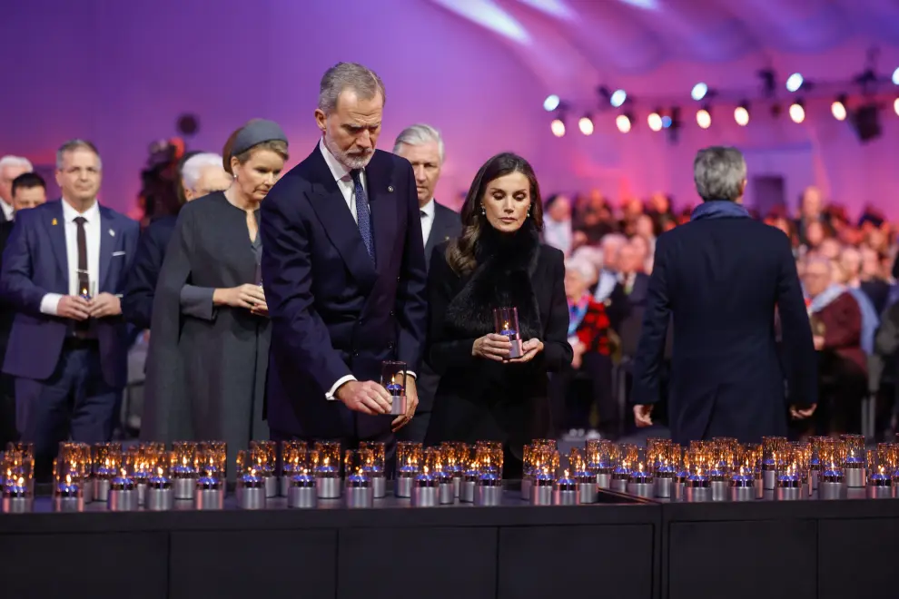 Fotos | Los reyes asisten al homenaje por las víctimas de nazismo en ...