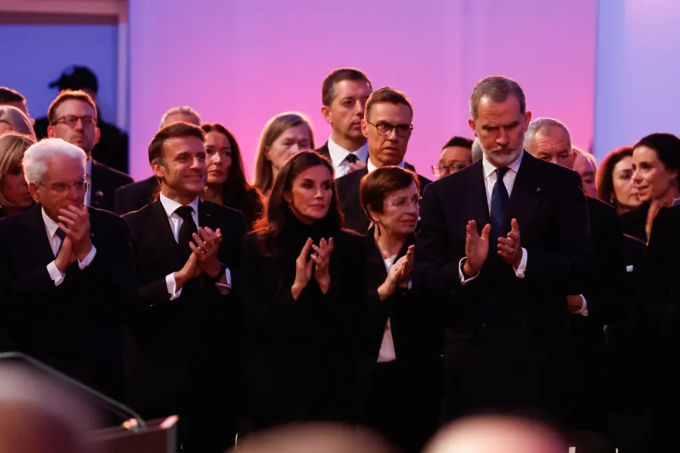 Fotos | Los reyes asisten al homenaje por las víctimas de nazismo en ...