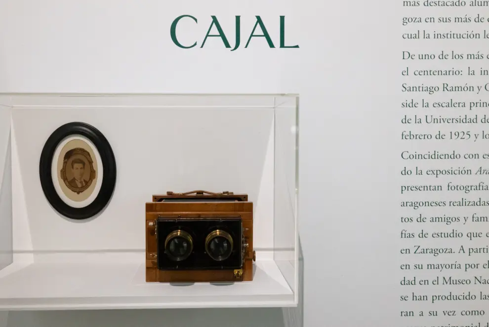 Fotos | Exposición 'Aragón en los ojos de Cajal', en el Paraninfo de Zaragoza | Imágenes