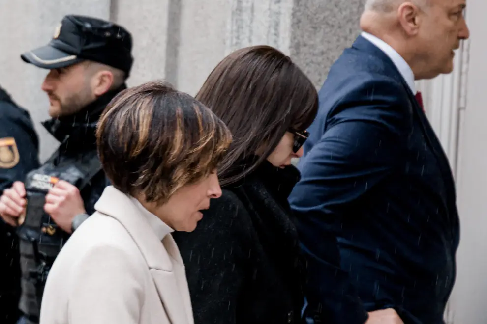 Fotos | La exnovia de Ábalos, Jéssica Rodríguez, declara como testigo ...