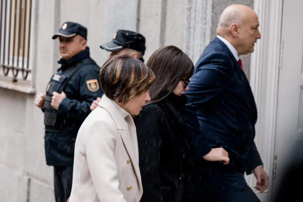 Fotos | La exnovia de Ábalos, Jéssica Rodríguez, declara como testigo ...