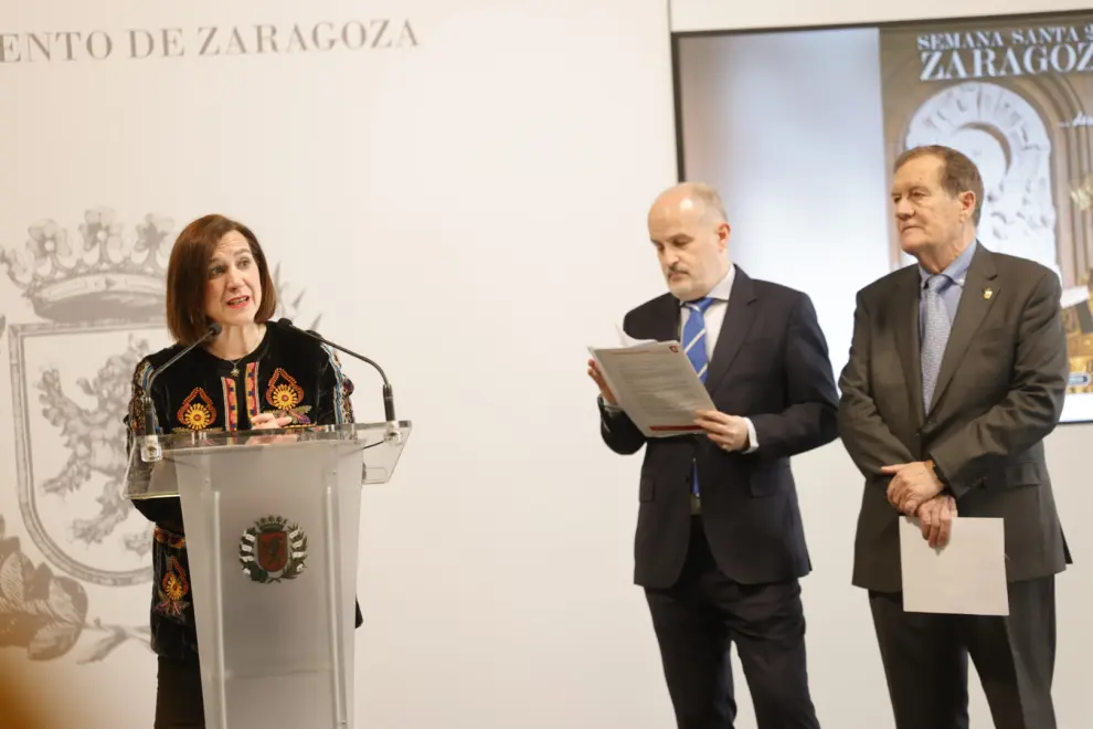 Fotos | La Presentación del cartel y el pregonero de la Semana Santa 2025 en Zaragoza | Imágenes