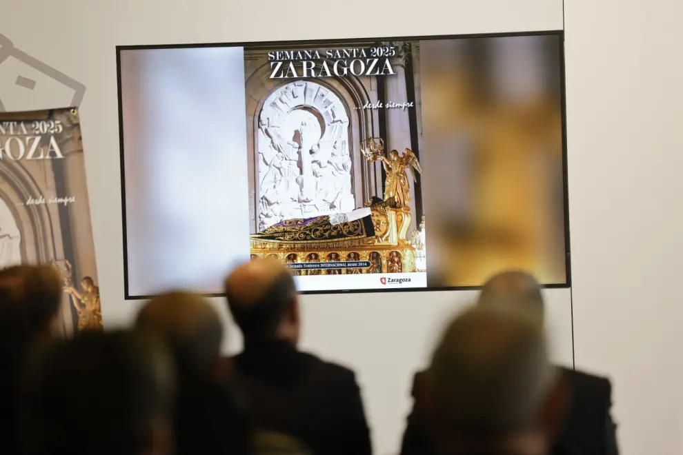 Fotos | La Presentación del cartel y el pregonero de la Semana Santa 2025 en Zaragoza | Imágenes