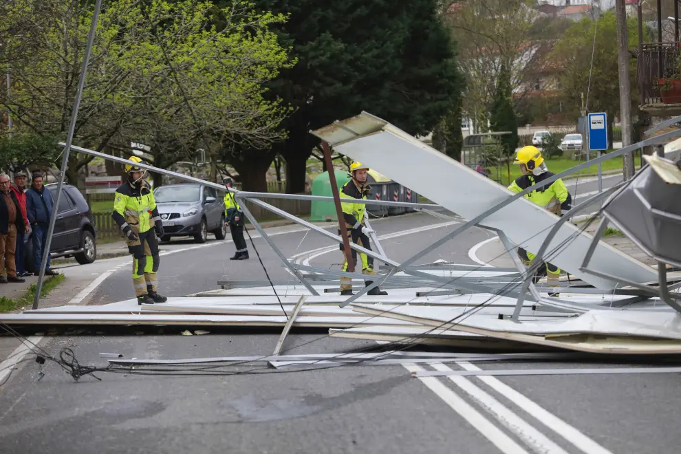 Los efectos de la borrasca Martinho en España, en fotos | Imágenes