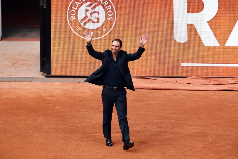 Fotos | Homenaje de Roland Garros al tenista Rafael Nadal | Imágenes
