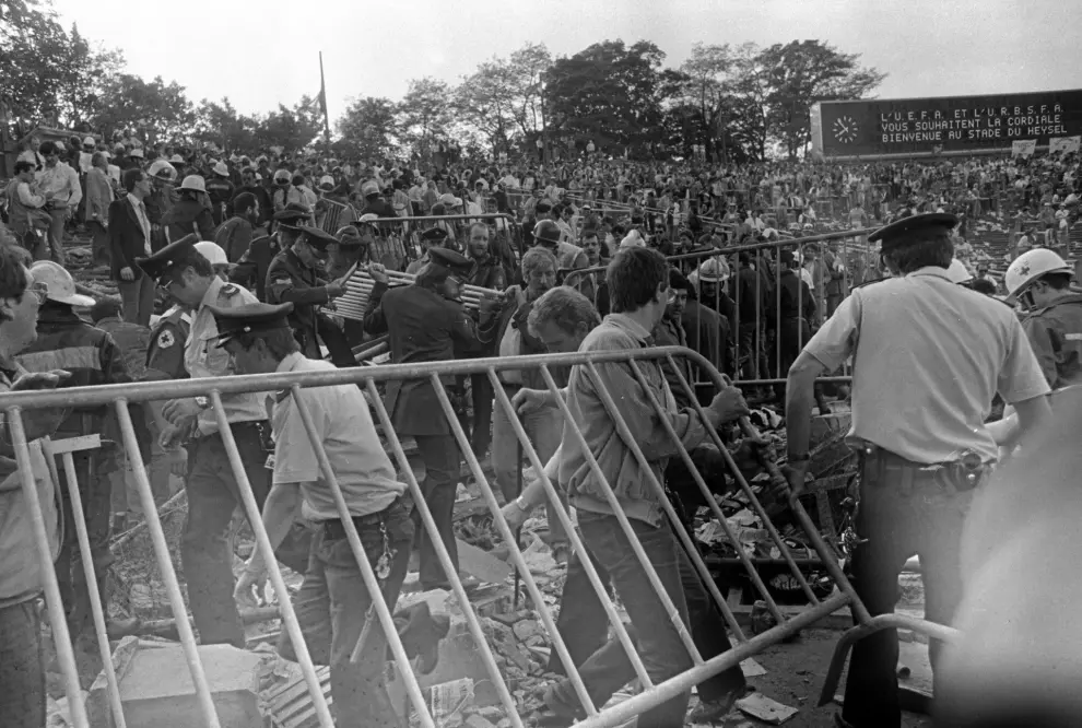 Fotos | Heysel, la tragedia televisada que cambió las normas de ...