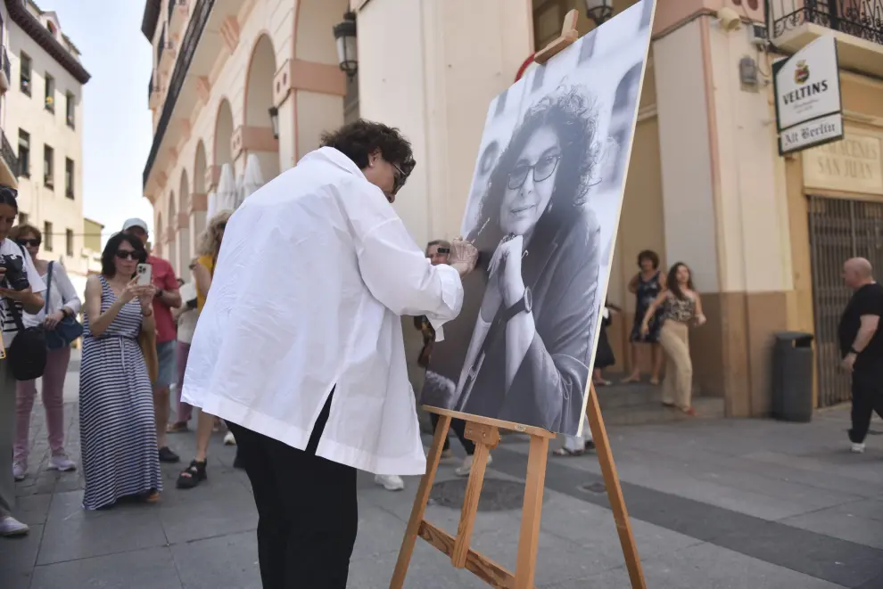 Fotos de Charo López y Luis Alegre en Huesca | Imágenes
