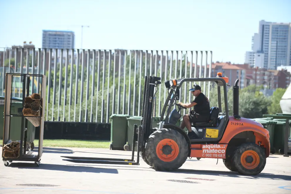 Fotos | Últimos preparativos para el Vive Latino | Imágenes