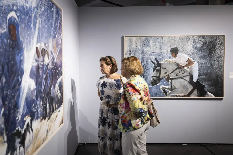 Fotos | Isabel Guerra inaugura en Madrid la exposición 'El fluir del ...