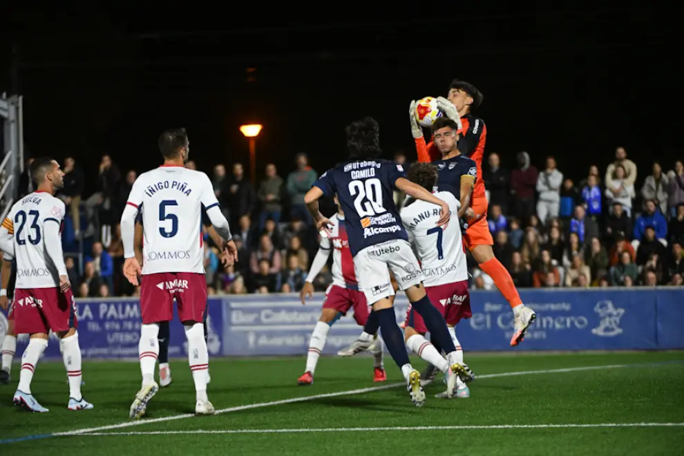 Fotos | Partido Utebo-SD Huesca, primera ronda de la Copa del Rey