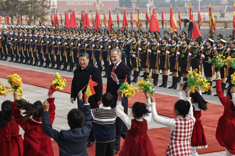 Fotos | Visita de los reyes Felipe VI y Letizia a China | Imágenes