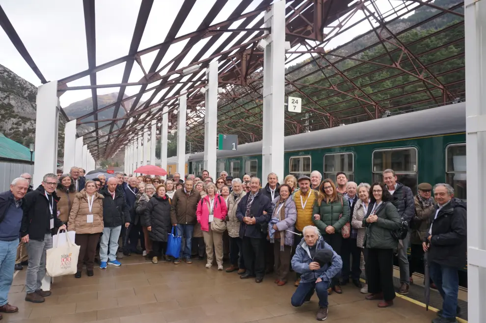 Regreso a Canfranc de SIPA después de 50 años | Imágenes