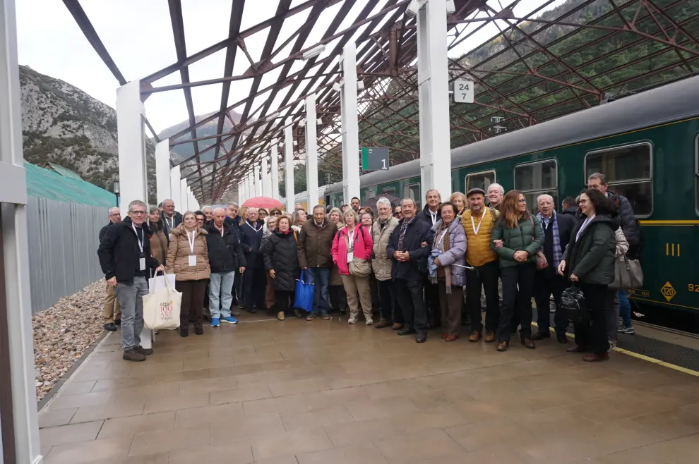 Regreso a Canfranc de SIPA después de 50 años | Imágenes