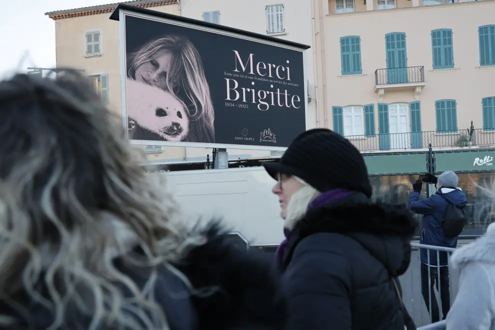 Fotos del funeral de Brigitte Bardot en Saint Tropez | Imágenes