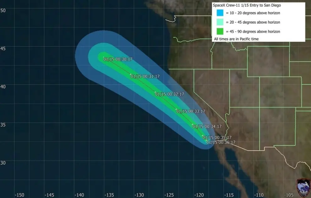Fotos | La Crew-11, con astronautas de la NASA, ameriza con éxito en el ...
