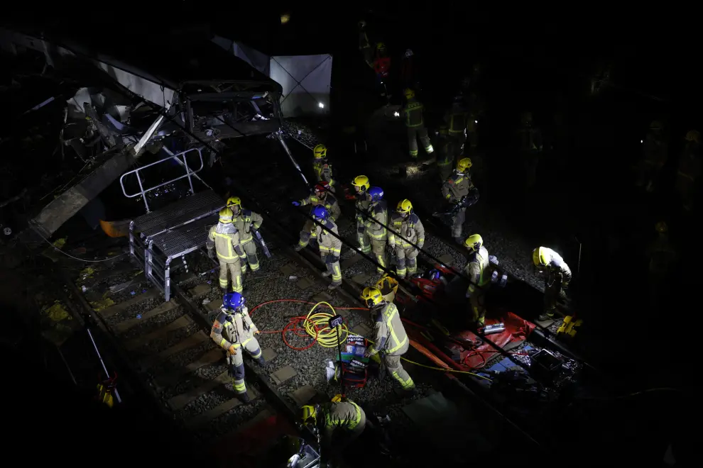 Fotos del accidente de tren en Gélida | Imágenes