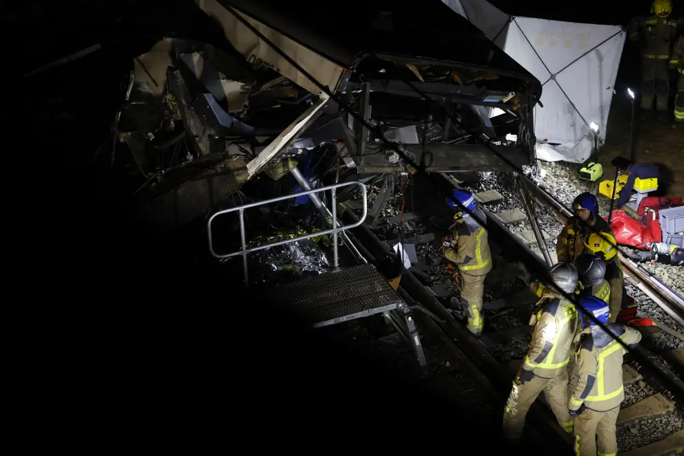 Fotos del accidente de tren en Gélida | Imágenes