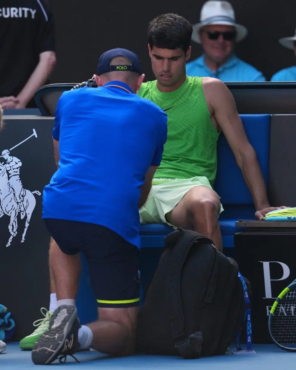 Fotos | El sufrimiento de Carlos Alcaraz en la semifinal en Australia ...