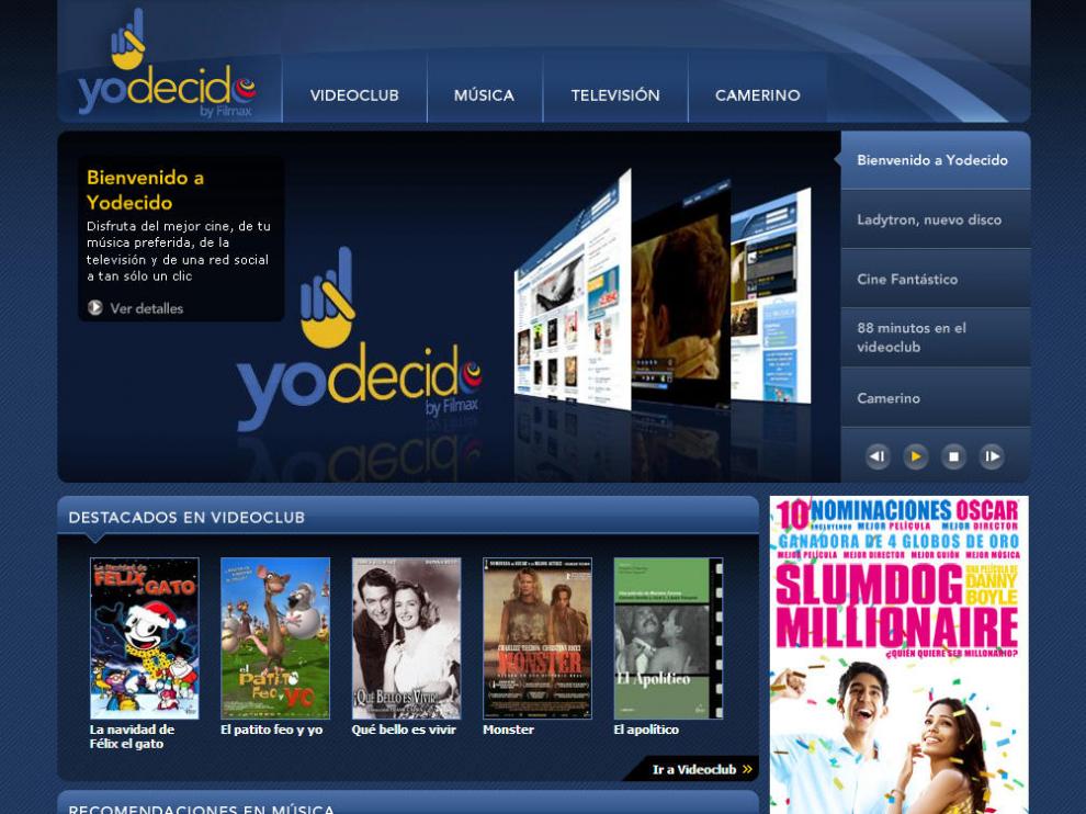 Filmax abre su tienda en la red con más de 3 millones de canciones y ...