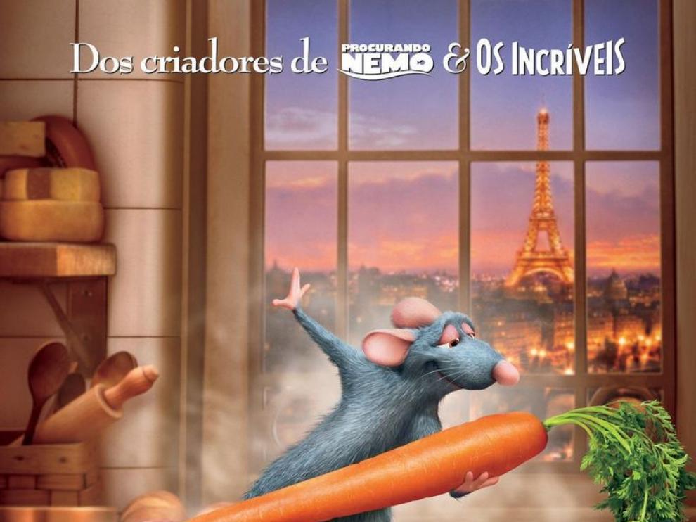Remy, una rata dispuesta a ser chef en 'Ratatouille'