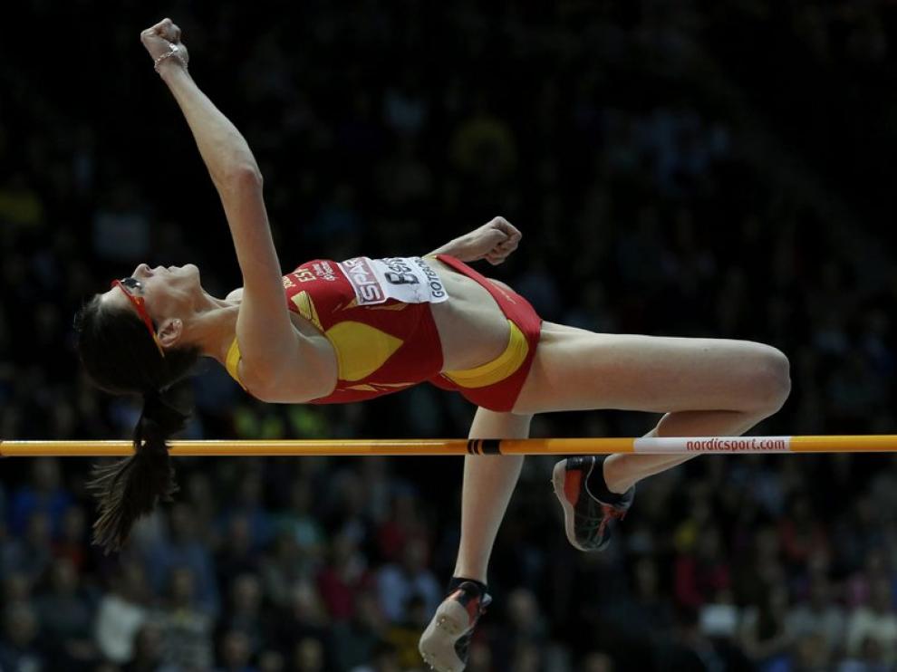Ruth Beitia, campeona de Europa en altura